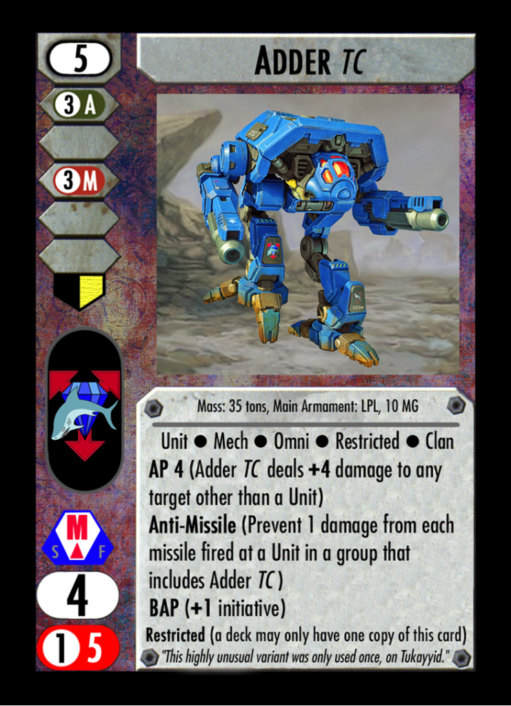 Battletech: Tactics 2 – Legends – Adventure Game Source